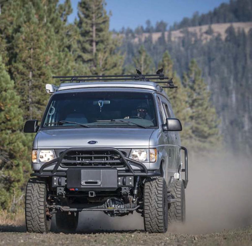 Tread- VanDiesel is Grant Korgan’s ultimate adventure van.