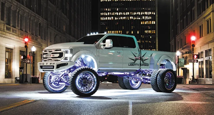 Precision-Built 2020 F-450: Liberty Forged's Diesel Marvel