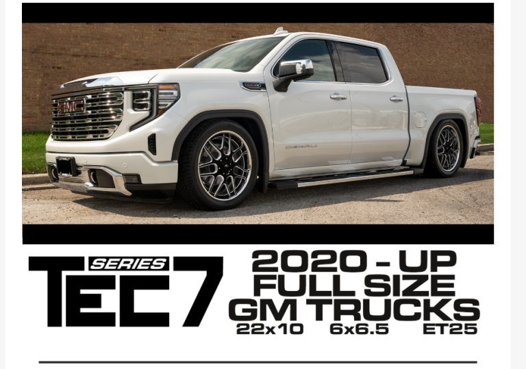 New Tec 7 Wheels from Billet Specialties - Motortopia - EVERYTHING ...